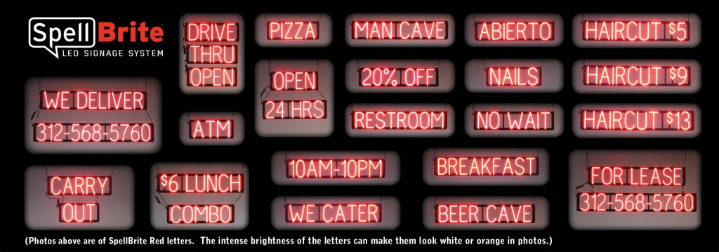 Custom LED Signs You Can Change | SpellBriteLED Signage